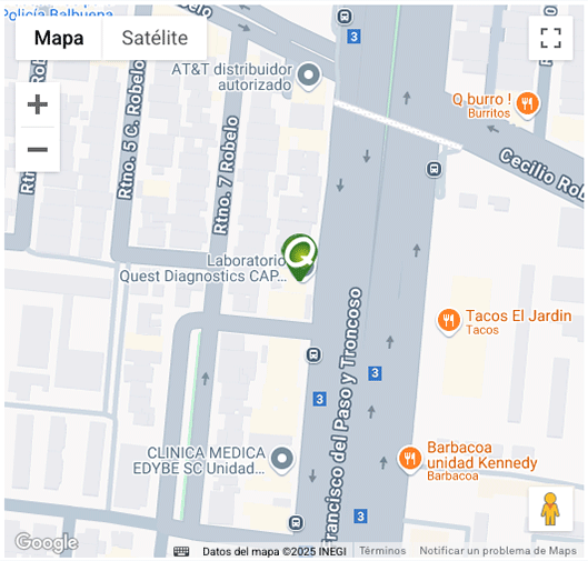 Sucursal CDMX-Balbuena | Quest Diagnostics México
